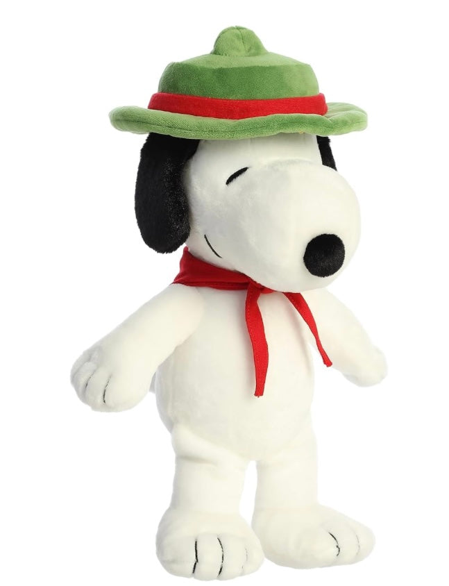 Aurora® - Peanuts® - 12" Beagle Scout Snoopy – McWhiggins Wonder Emporium
