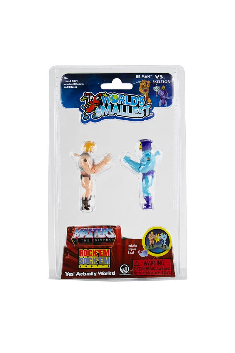 Worlds Smallest Rock’Em Sock’Em Robots | He-Man vs Skeletor ...