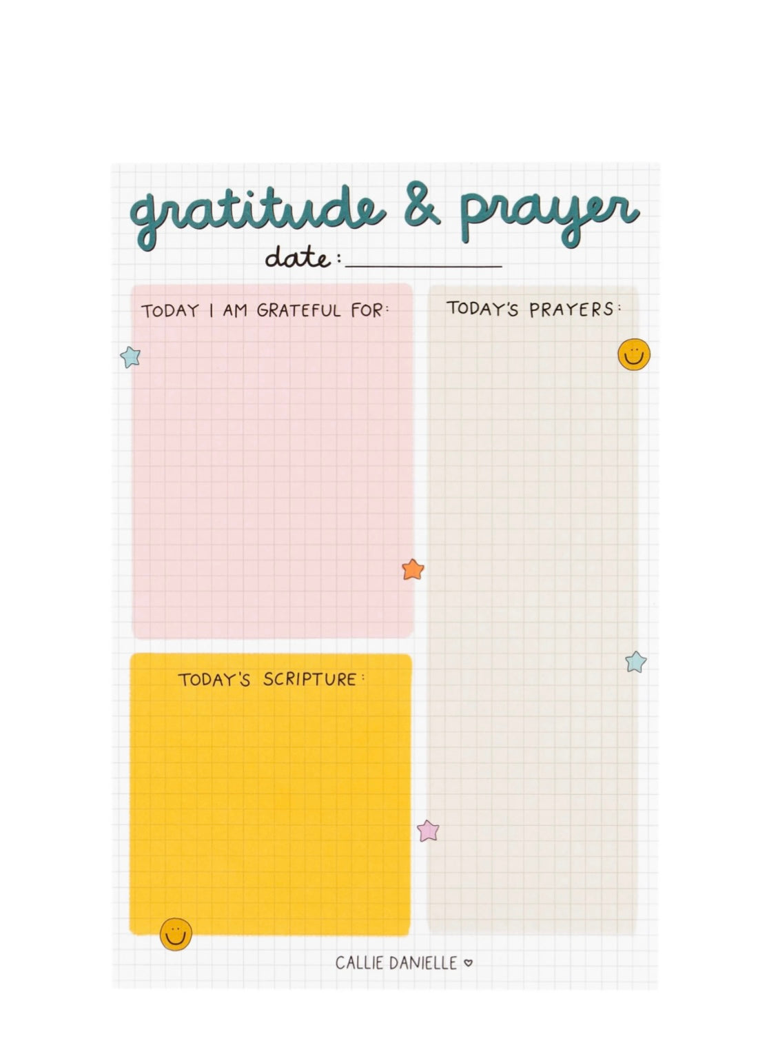 Guided Prayer Notepad – McWhiggins Wonder Emporium