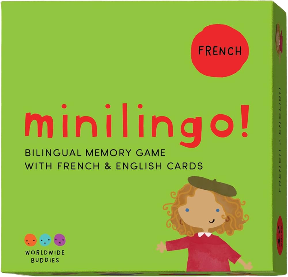 Minilingo Bilingual Flashcards | French & English – McWhiggins Wonder ...