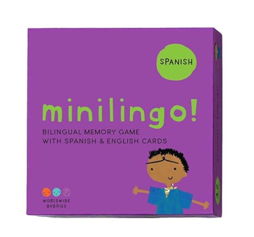 Minilingo Bilingual Flashcards | Spanish & English – McWhiggins Wonder Emporium