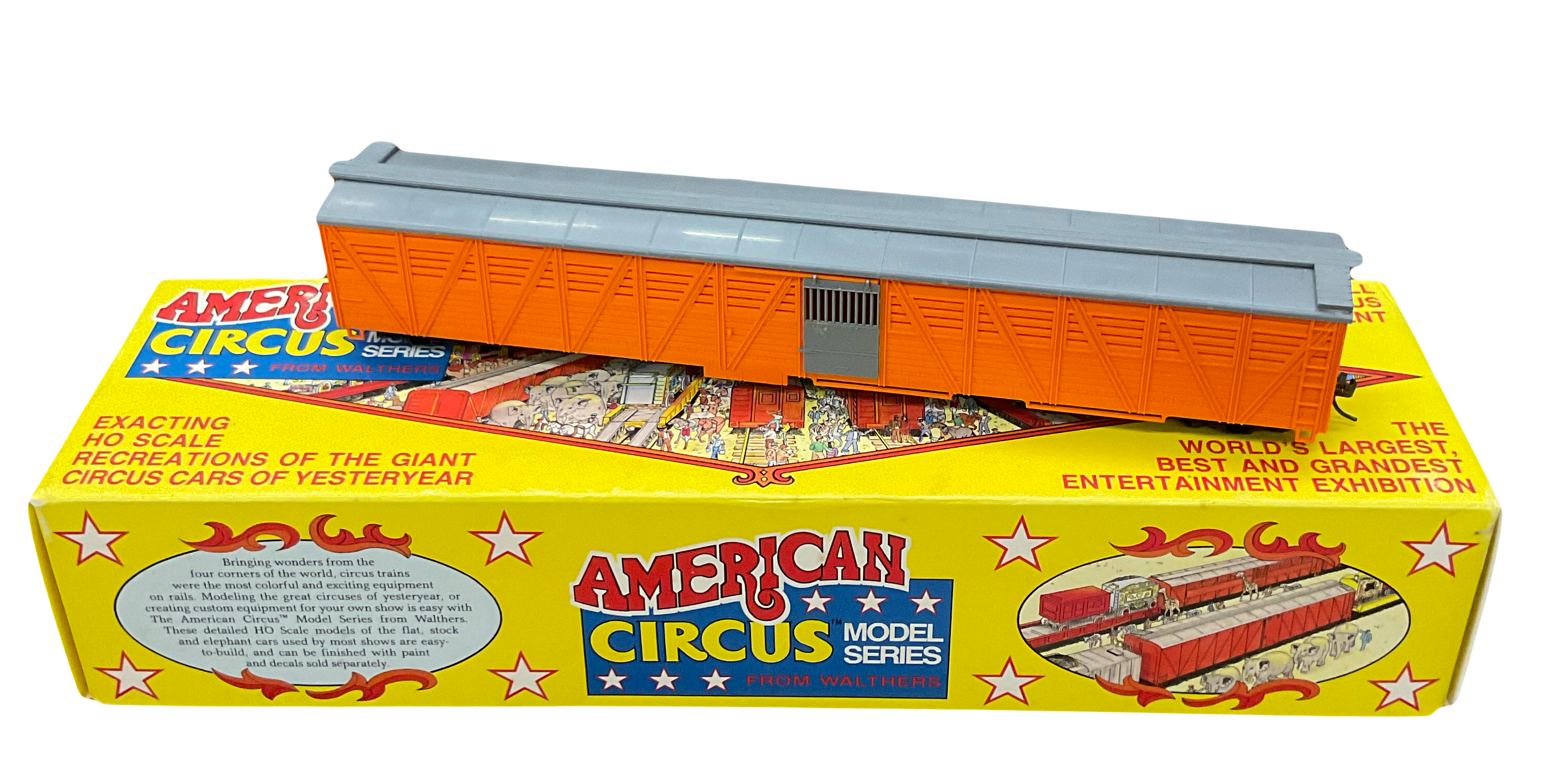 O Scale | 2 Rail Circus Car – McWhiggins Wonder Emporium