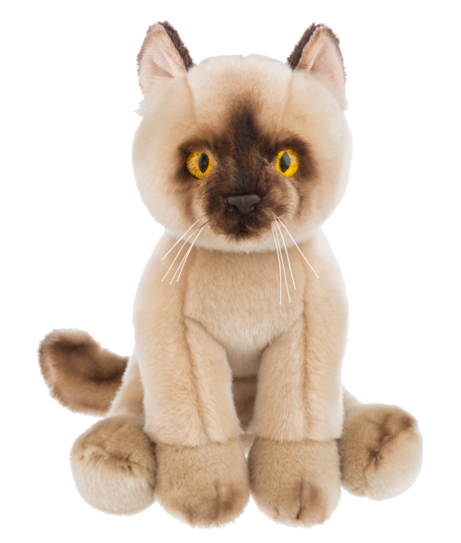 Burmese Cat Plush - 12" | Ganz Heritage Collection – McWhiggins Wonder ...