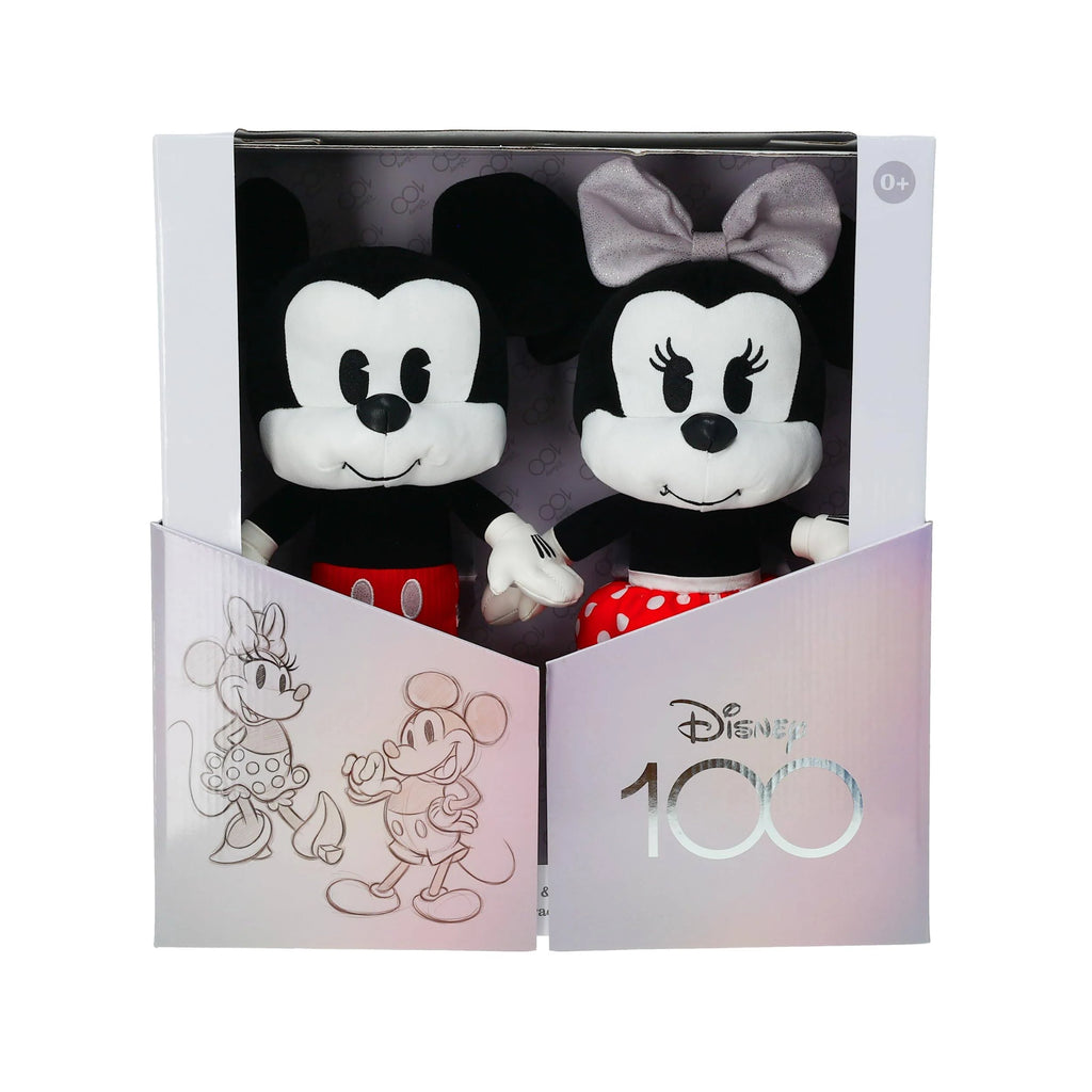 Disney100 2-Piece Deluxe Plush Mickey and Minnie Set – McWhiggins ...